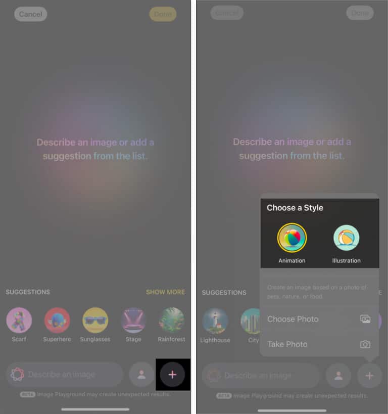 How to Use Apple Image Playground to Create AI Art on iPhone – iGeeksBlog
