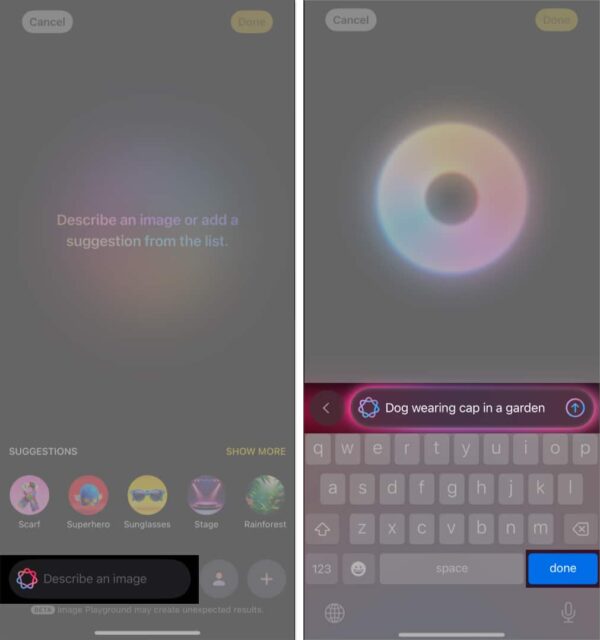 How to Use Apple Image Playground to Create AI Art on iPhone – iGeeksBlog