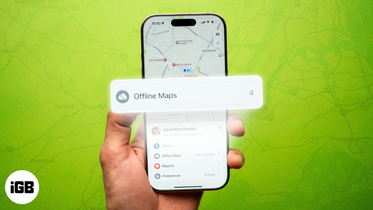 How to download offline maps in Apple Maps on iPhone