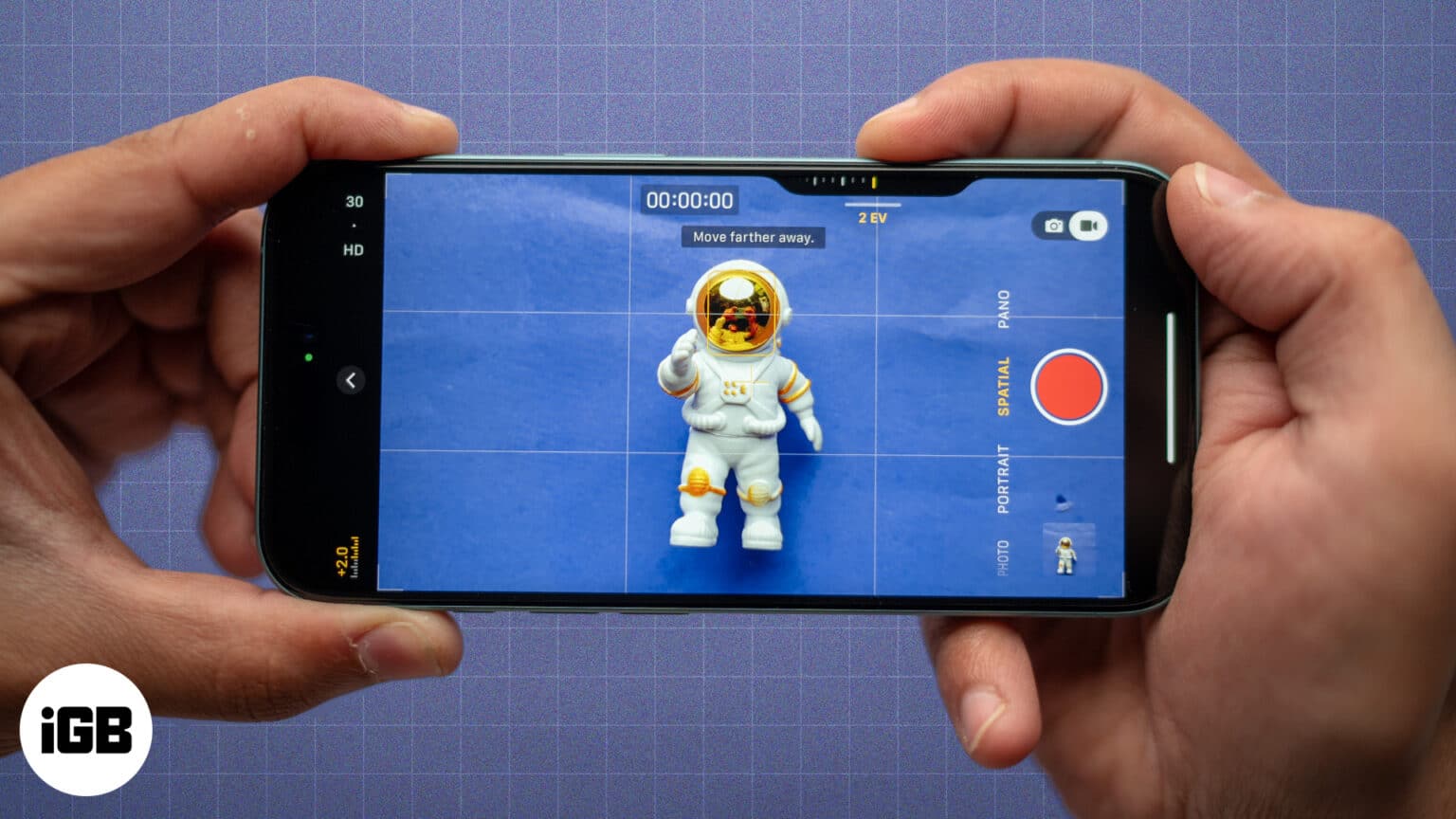 iPhone 16: How to take spatial photos and videos