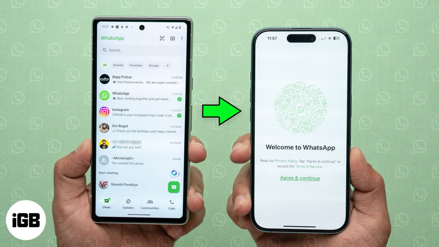 How to transfer WhatsApp from Android to iPhone (2025 guide)