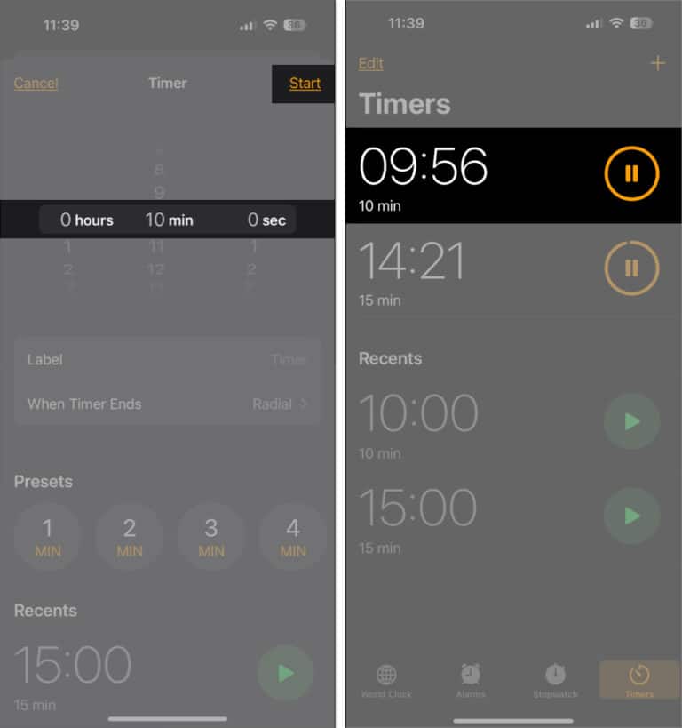 How to set multiple timers on your iPhone in 3 ways - iGeeksBlog