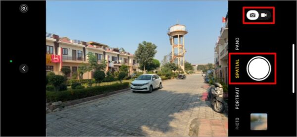 How to take spatial photos and videos