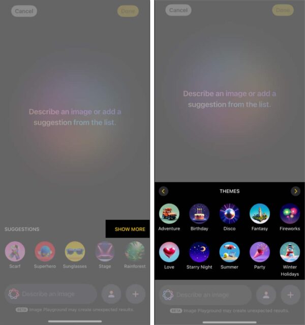 How to Use Apple Image Playground to Create AI Art on iPhone – iGeeksBlog