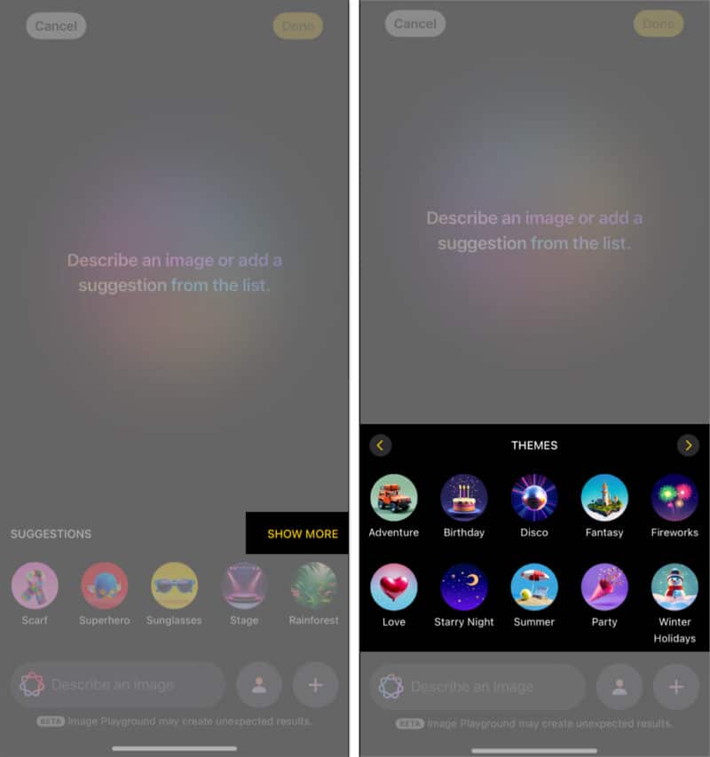 How to Use Apple Image Playground to Create AI Art on iPhone – iGeeksBlog