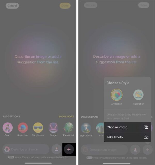 How to Use Apple Image Playground to Create AI Art on iPhone – iGeeksBlog