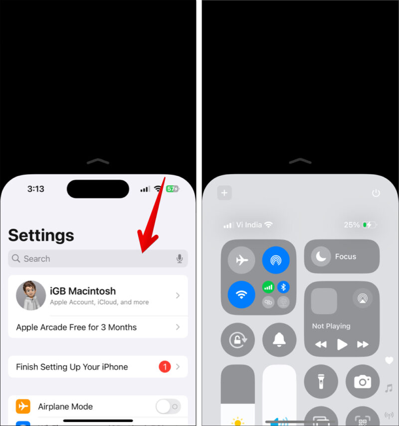 Reachability on iPhone: Reach the top of your screen with one hand