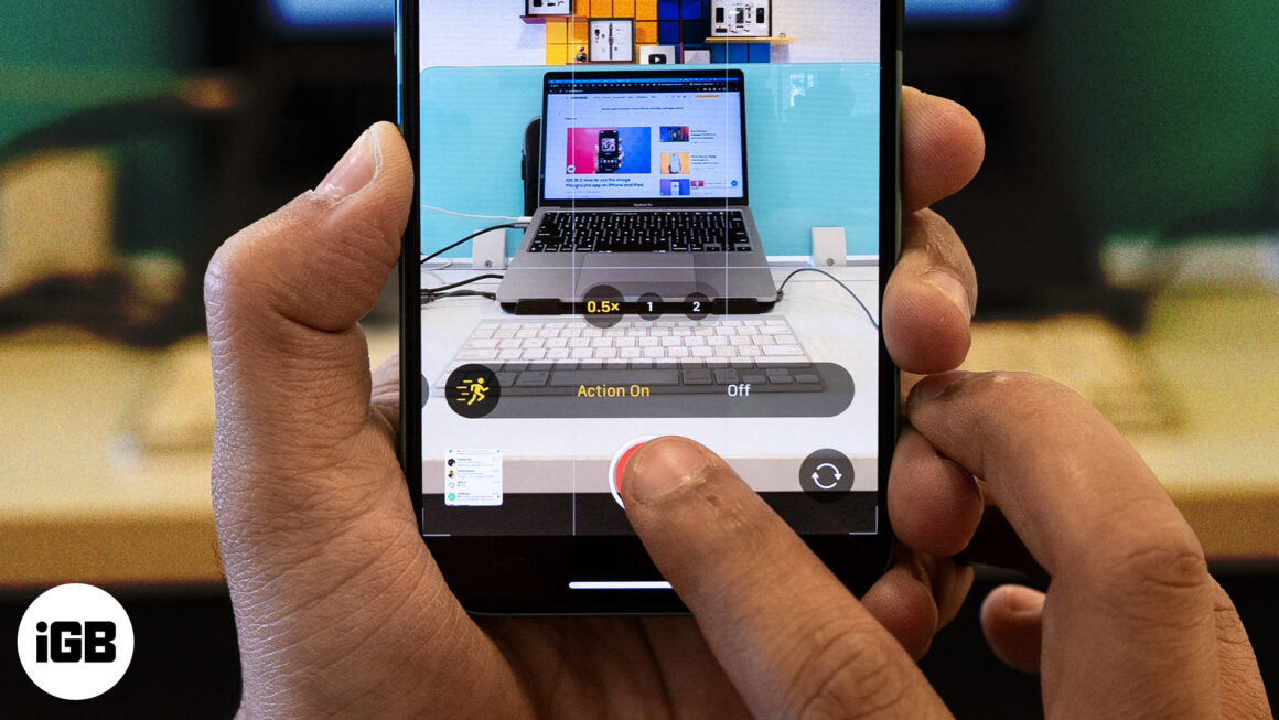 How to use Action mode on iPhone like a pro - iGeeksBlog