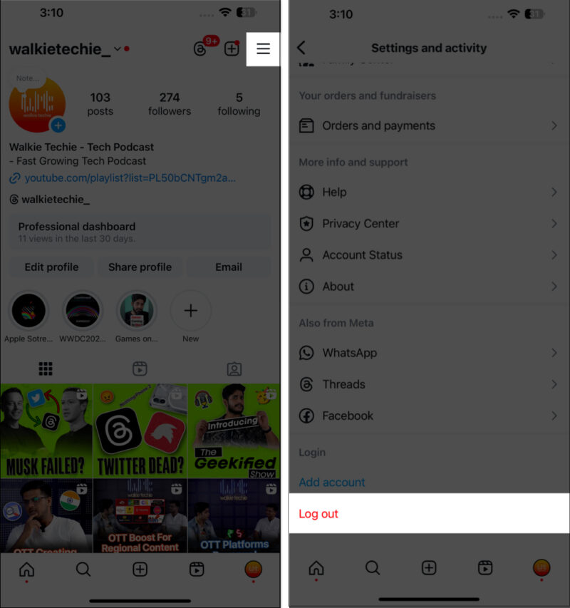 How to fix Instagram "Something went wrong" issue on iPhone