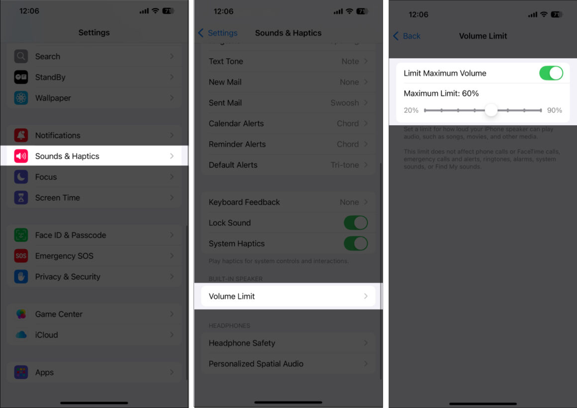 How to Limit Your iPhone’s Speaker Volume - iGeeksBlog