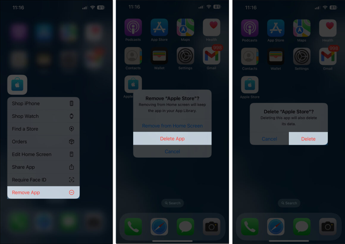 How to turn off orange and green dots on iPhone screen