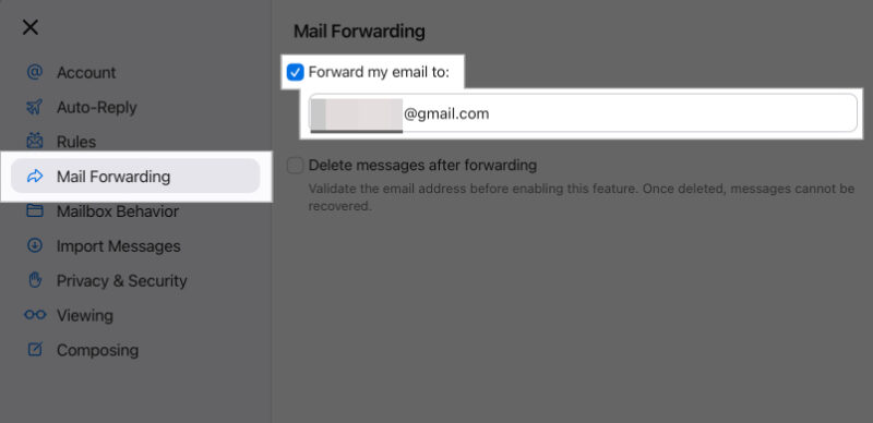 How to Forward iCloud Email to Another Email Account - iGeeksBlog