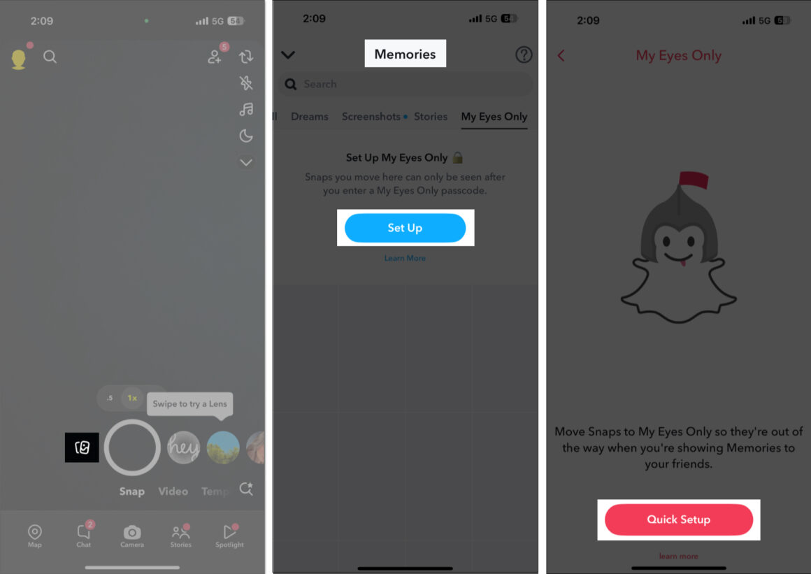 How to use My Eyes Only on Snapchat (2025 guide)