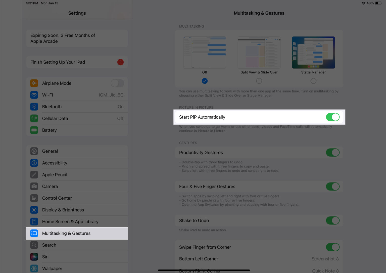 How to use multitasking feature on iPad in iPadOS 18