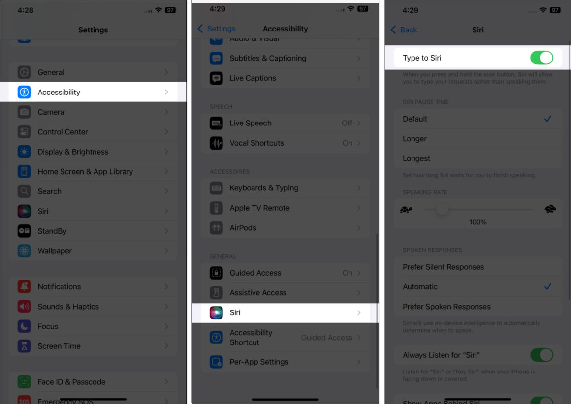 How to type to Siri on your iPhone, iPad and Mac