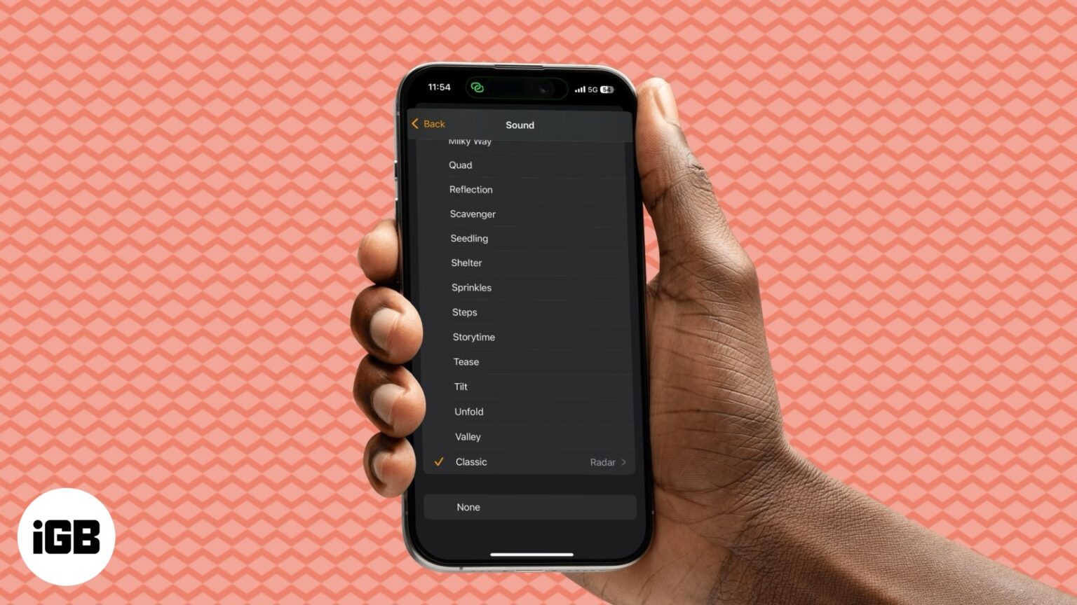 How to change alarm sound on iPhone