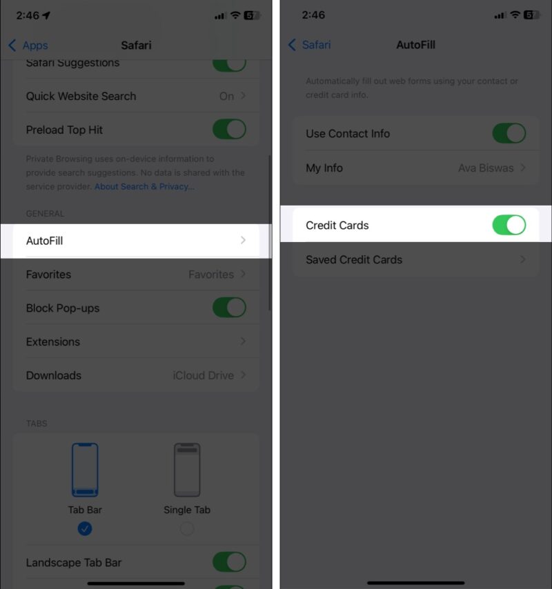 How to use Autofill on your iPhone or iPad - iGeeksBlog