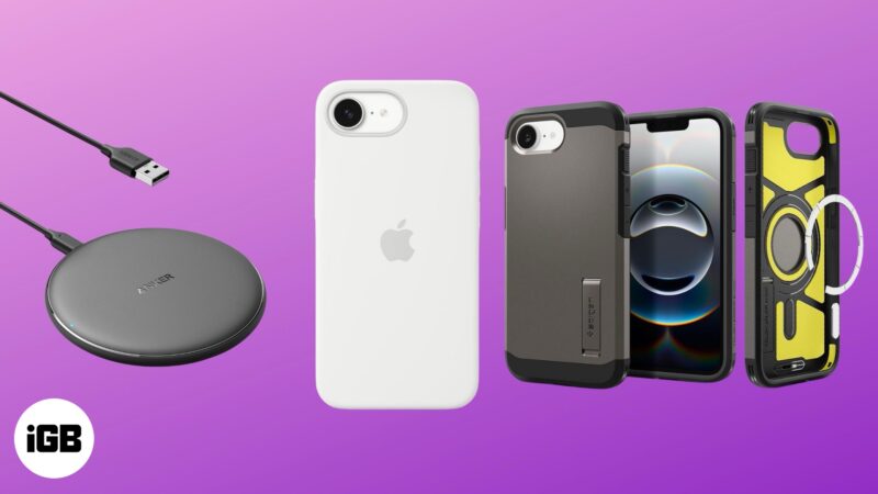 8 accessories you need for your iPhone 16e