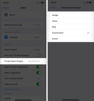 How to Change Default Search Engine in Safari – iGeeksBlog