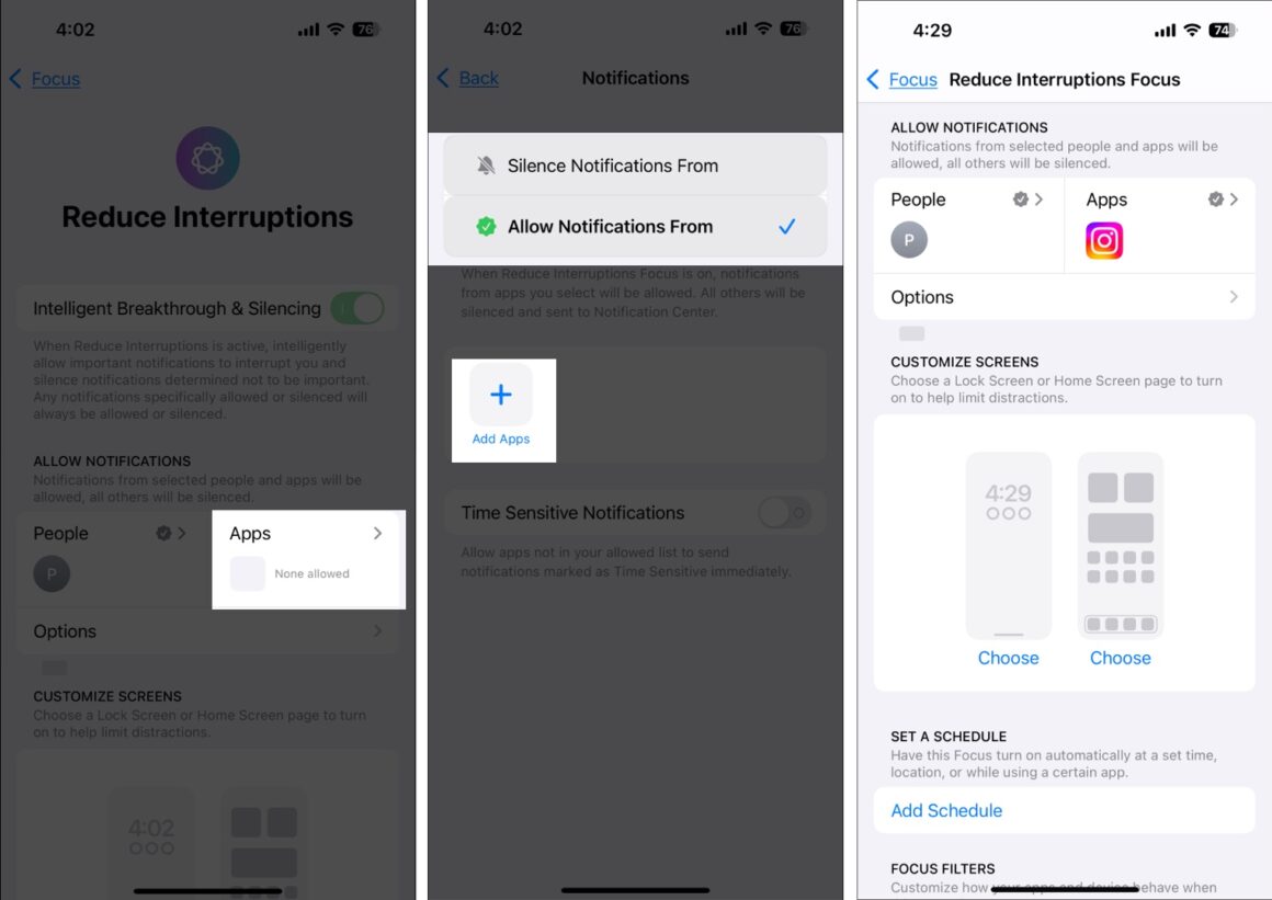 How to Use Reduce Interruptions on iPhone and iPad - iGeeksBlog