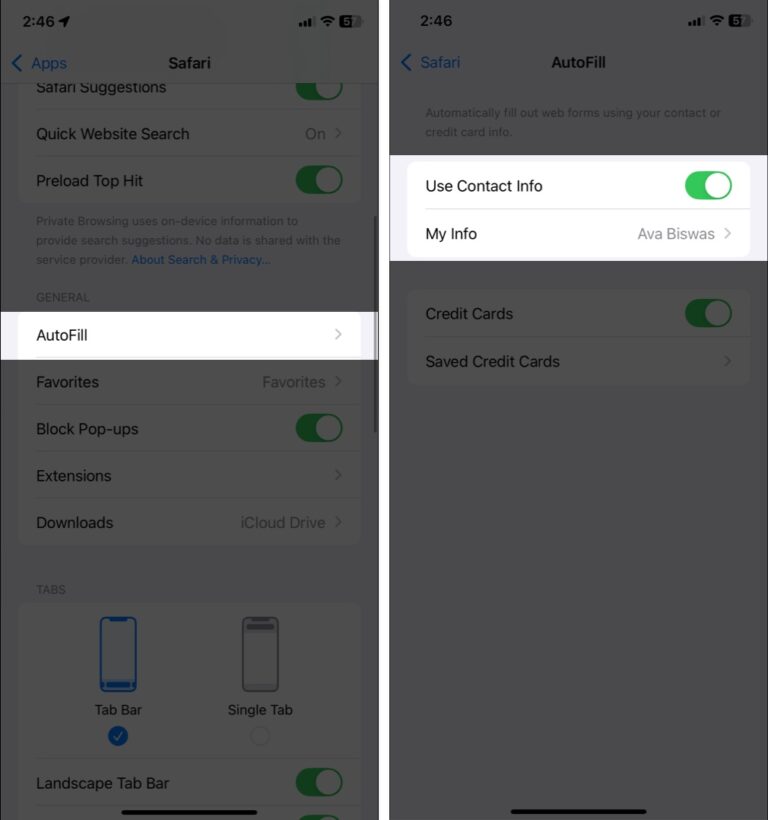 How to use Autofill on your iPhone or iPad