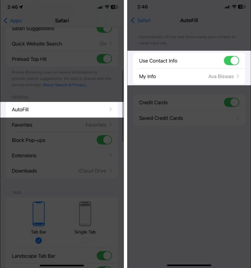 How to use Autofill on your iPhone or iPad - iGeeksBlog