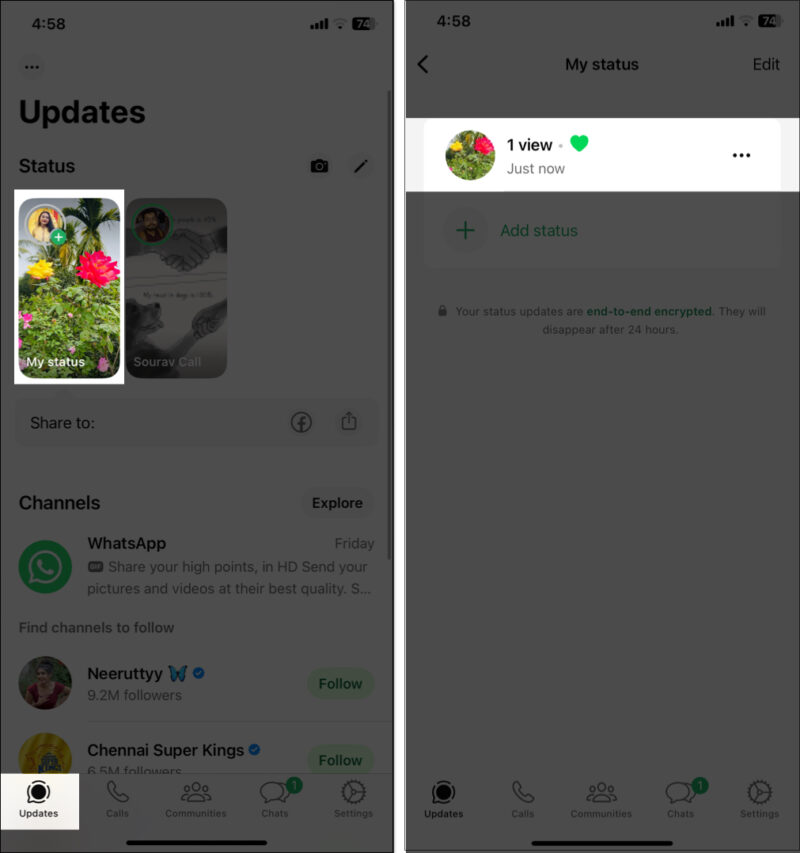 How to use WhatsApp Status on iPhone like a pro - iGeeksBlog