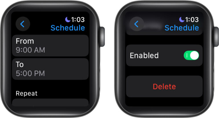 How to enable Do Not Disturb on Apple Watch