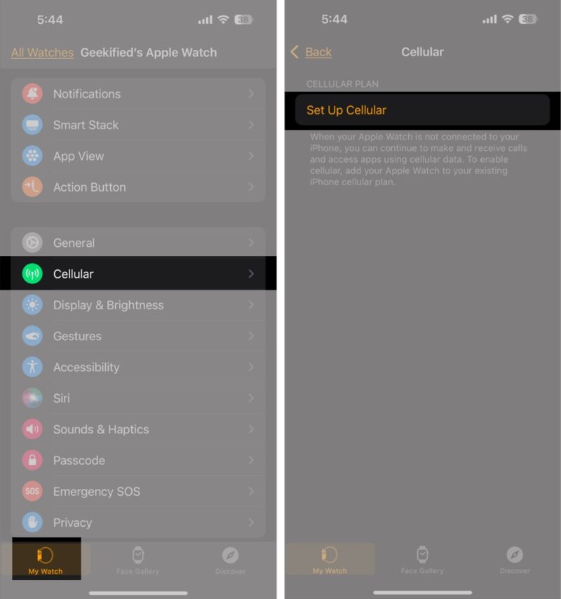 How to set up cellular on your Apple Watch - iGeeksBlog