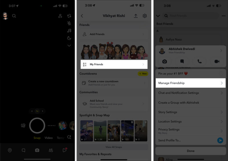 How to delete a friend on Snapchat (2025 guide) - iGeeksBlog