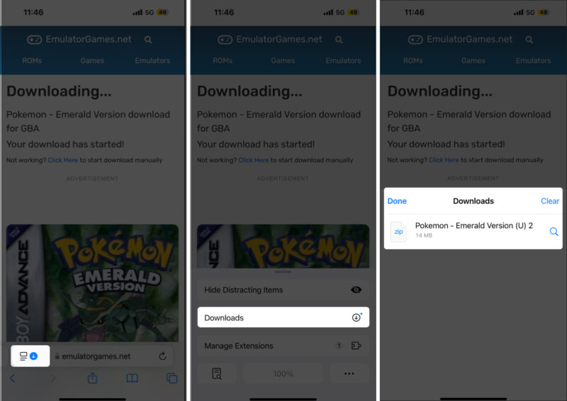 How to find downloads on iPhone or iPad