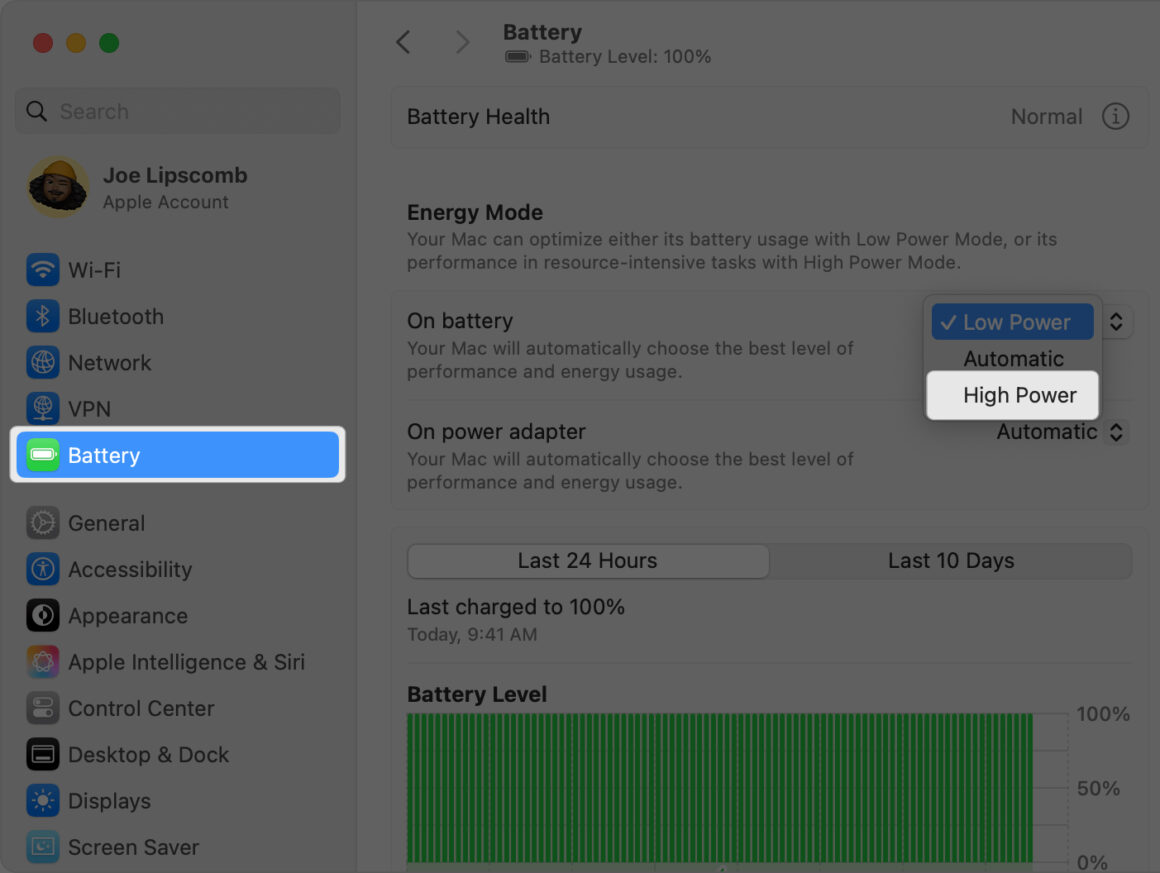 How to use High Power Mode on your MacBook Pro – iGeeksBlog