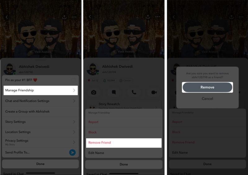 How to delete a friend on Snapchat (2025 guide)