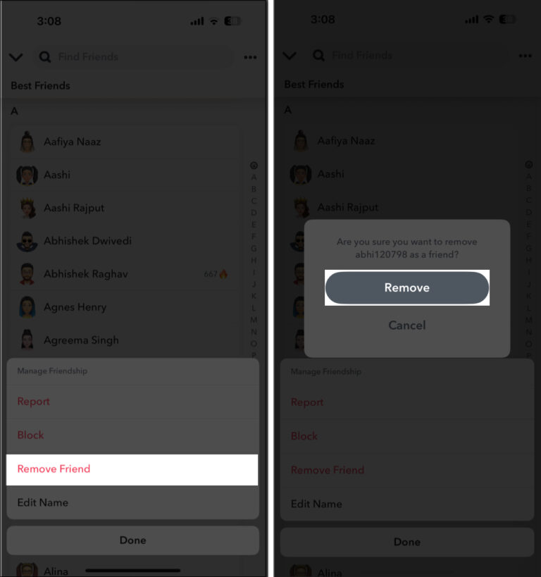 How to delete a friend on Snapchat (2025 guide) - iGeeksBlog