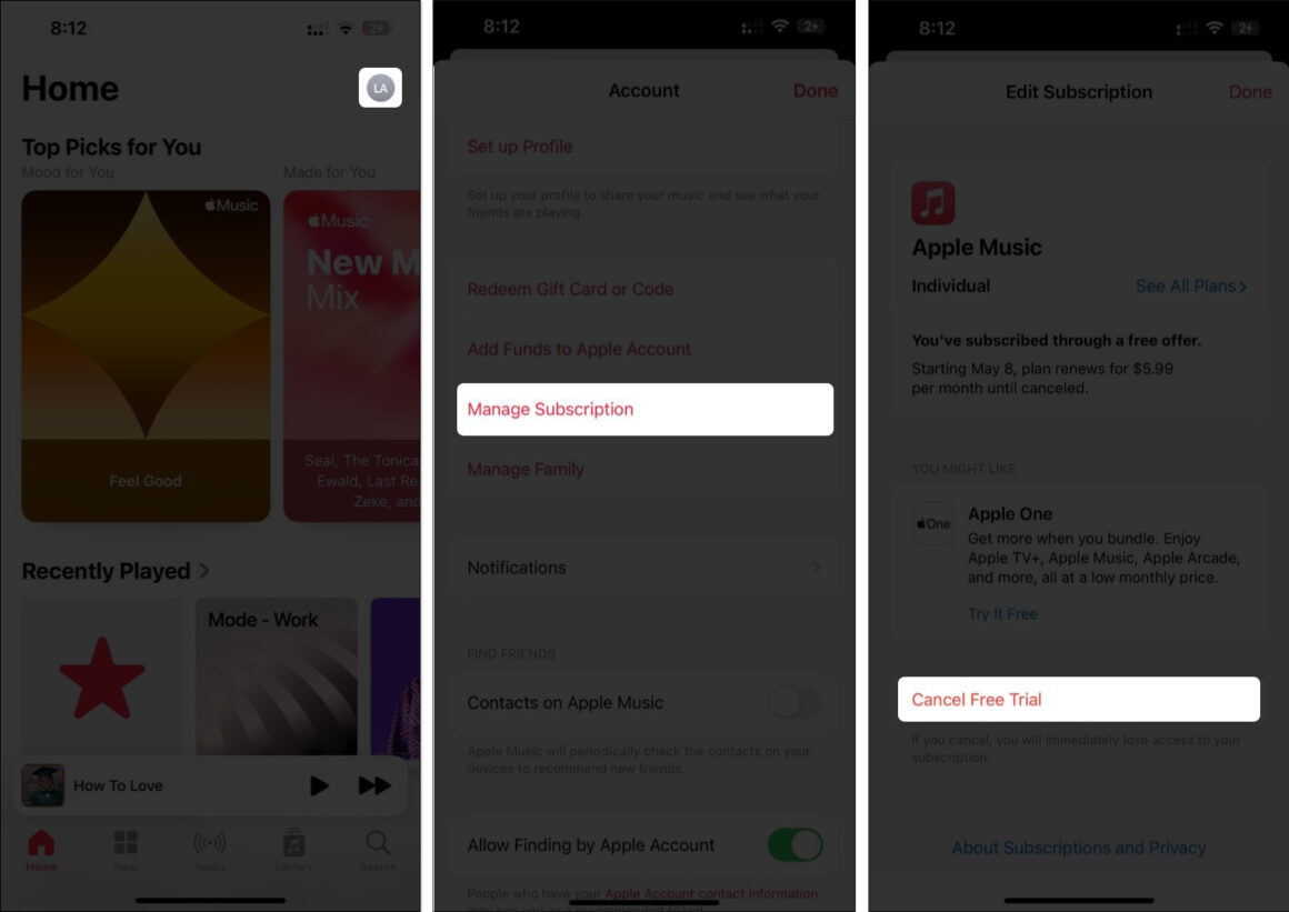 How to Cancel Apple Music Subscription on Any Device - iGeeksBlog