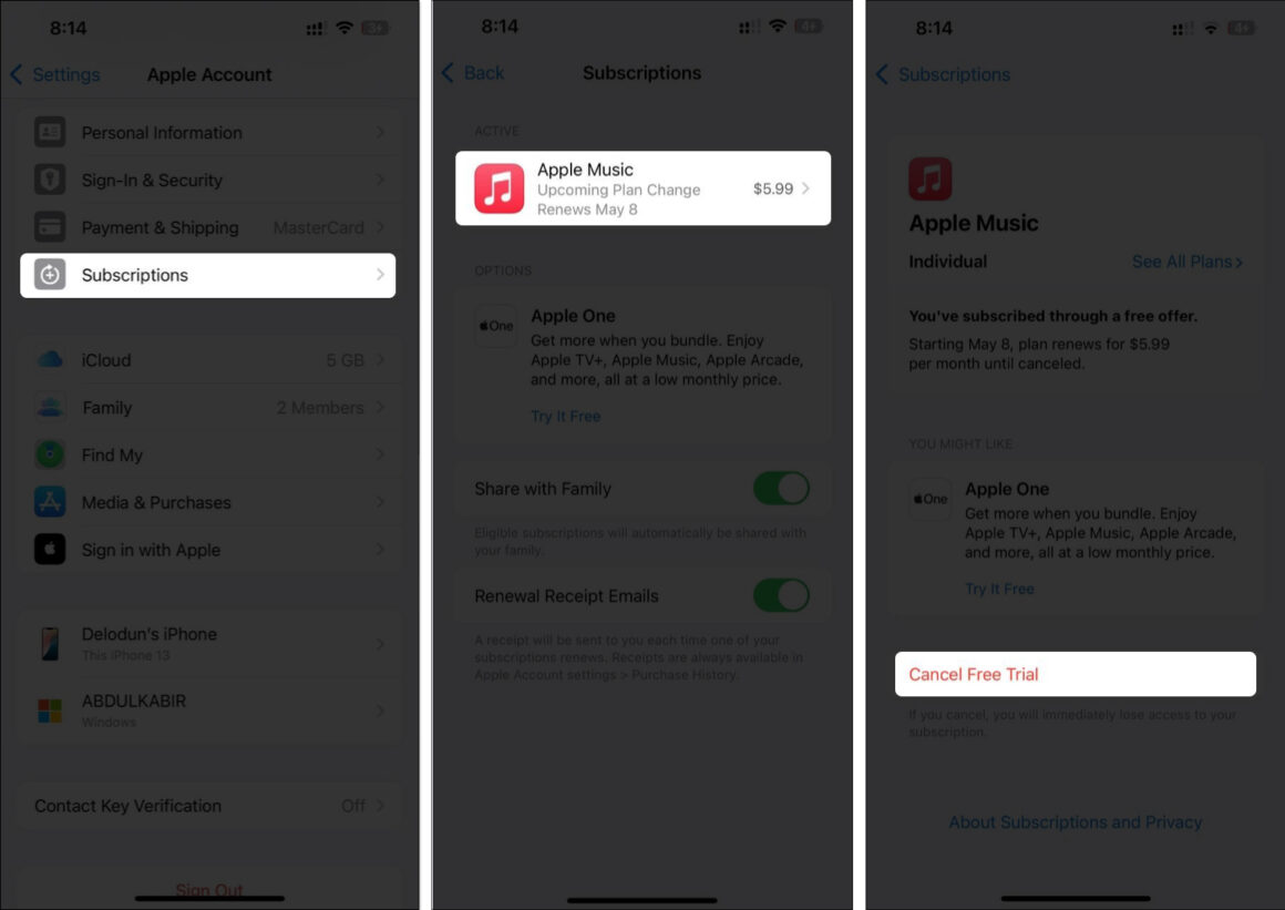 How to Cancel Apple Music Subscription on Any Device - iGeeksBlog