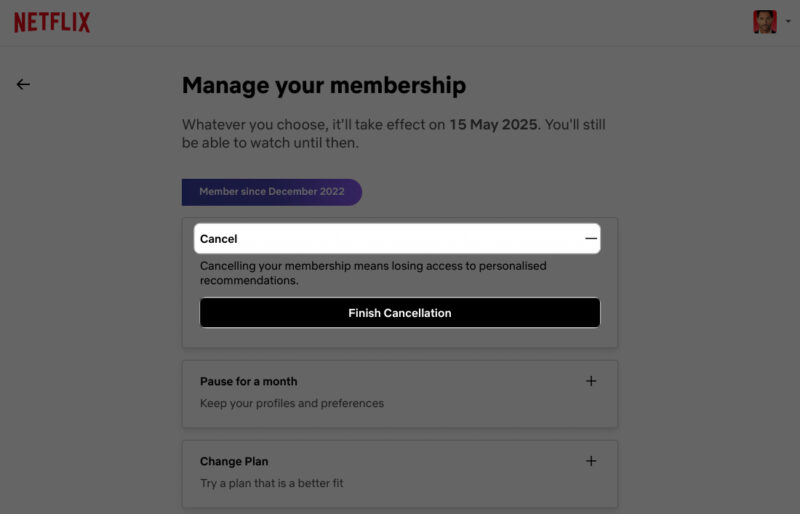 How to cancel your Netflix subscription (2025 guide)