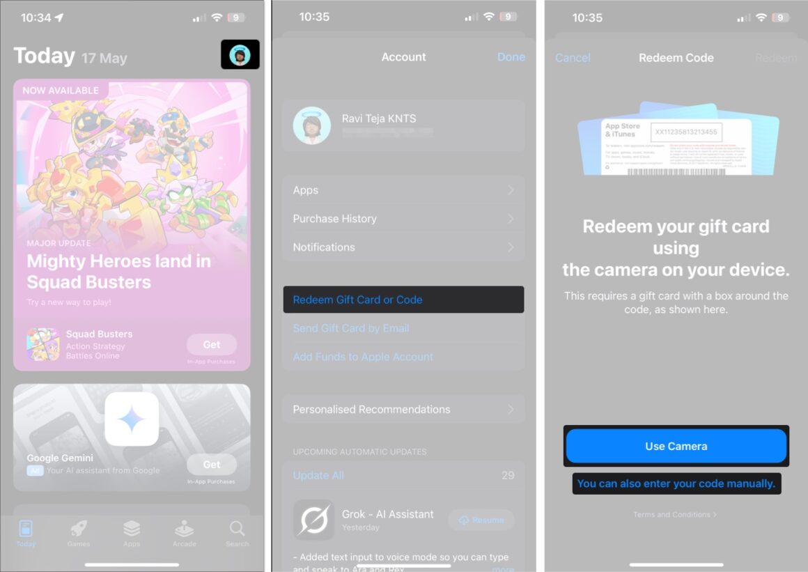 How to Redeem Your Apple Gift Card or App Store Card - iGeeksBlog