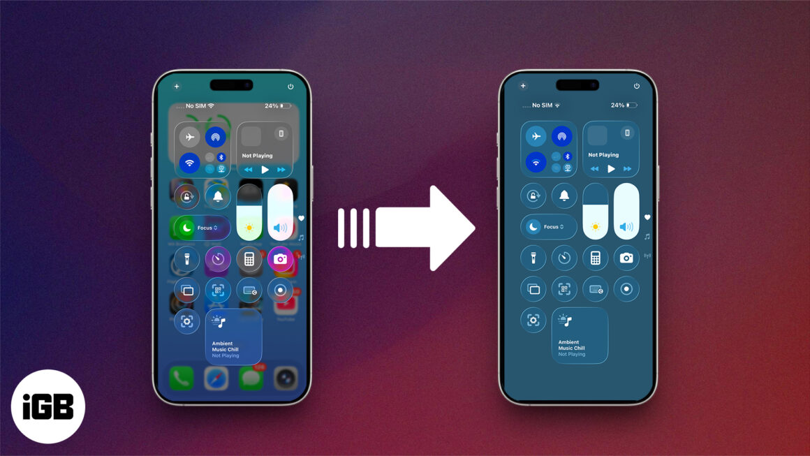 How to Tone Down Liquid Glass UI in iOS 26