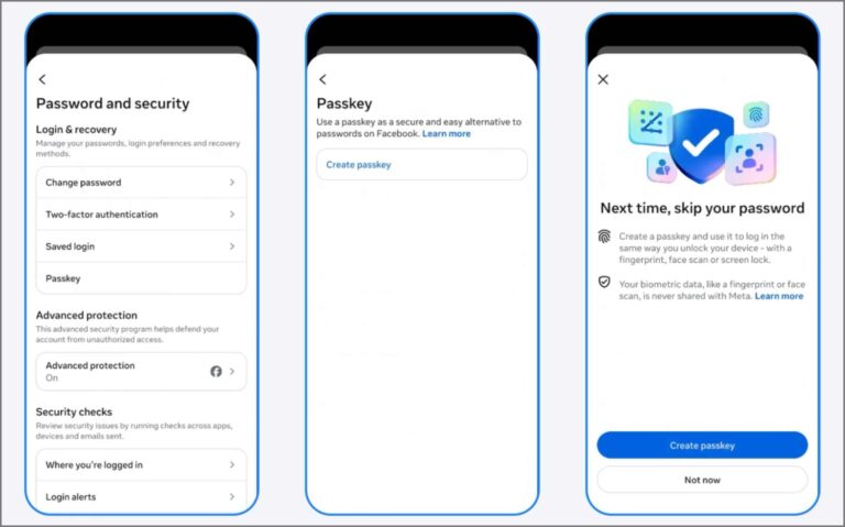 Facebook Finally Gets Passkey Support on Mobile: What That Means for ...