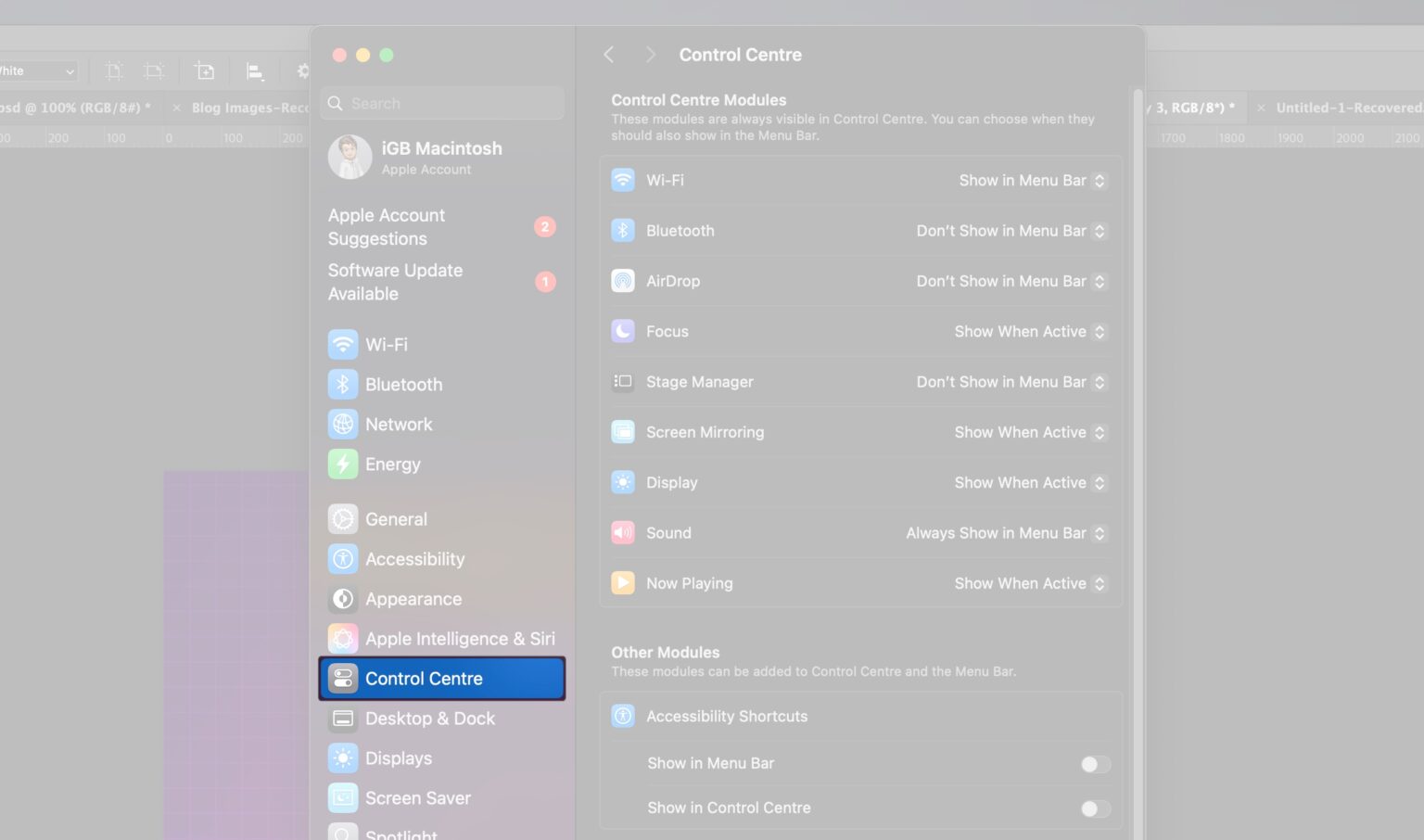 How to Use and Customize Control Center on Mac (macOS 26 Included ...