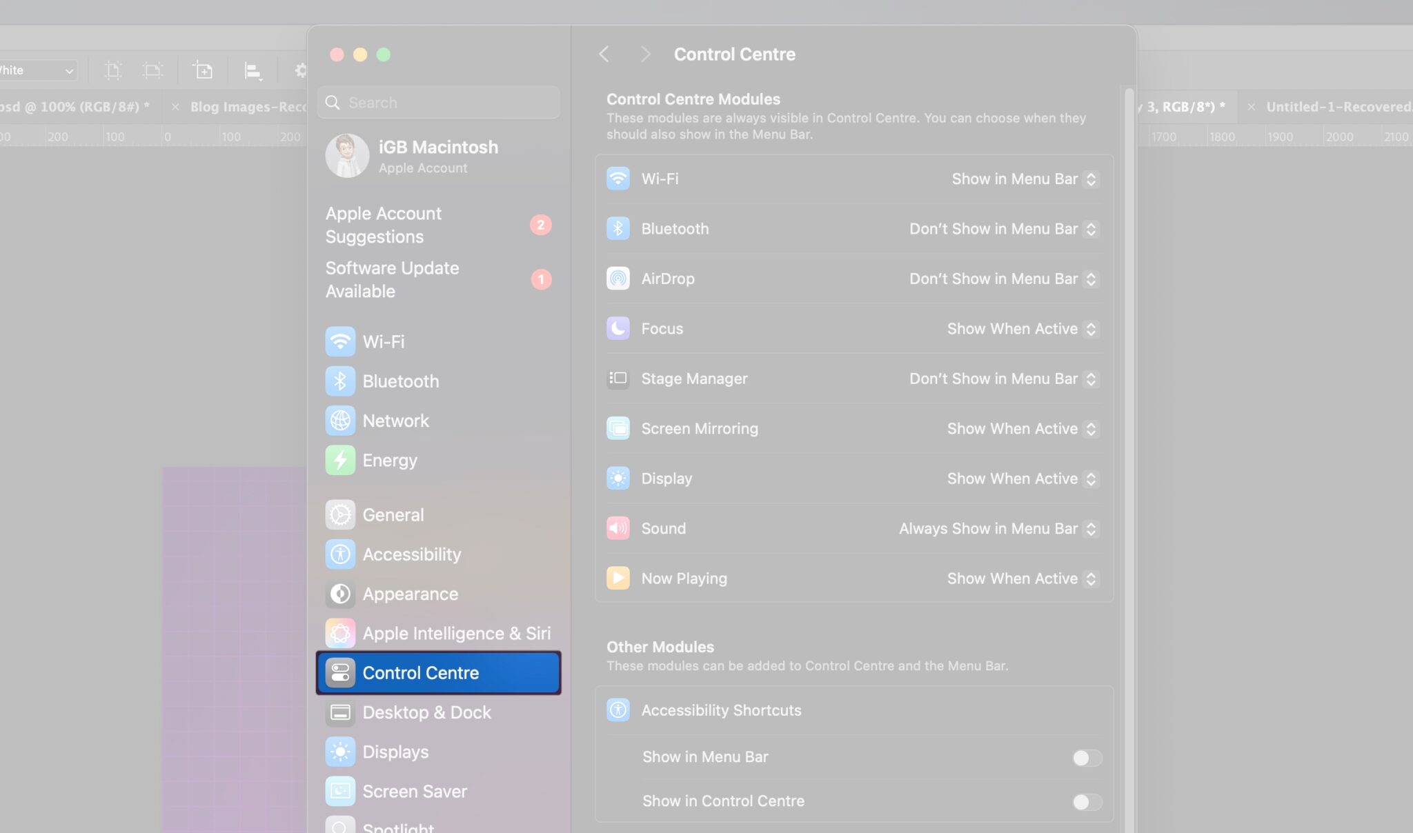How to Use and Customize Control Center on Mac (macOS 26 Included ...