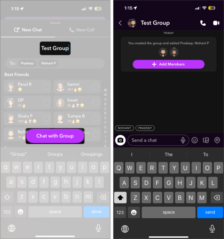 How to Make a Group Chat on Snapchat – iGeeksBlog