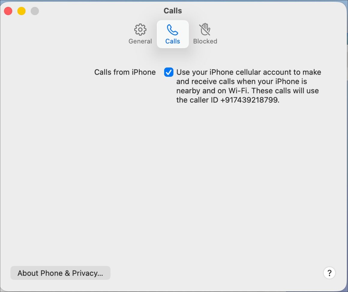 How to Use the New Phone App on macOS 26 Tahoe - iGeeksBlog