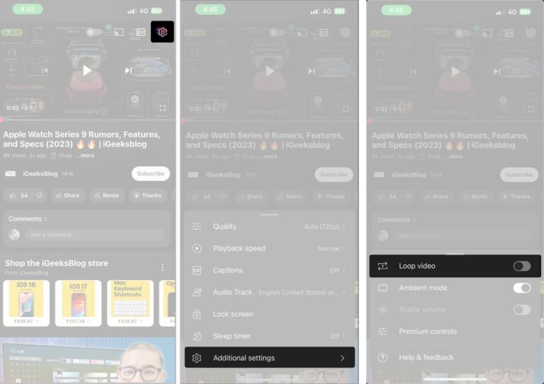 How to Loop YouTube Videos and Playlists on Any Device - iGeeksBlog