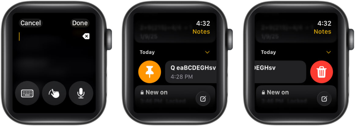 How to Use the Notes App on Apple Watch in watchOS 26 - iGeeksBlog