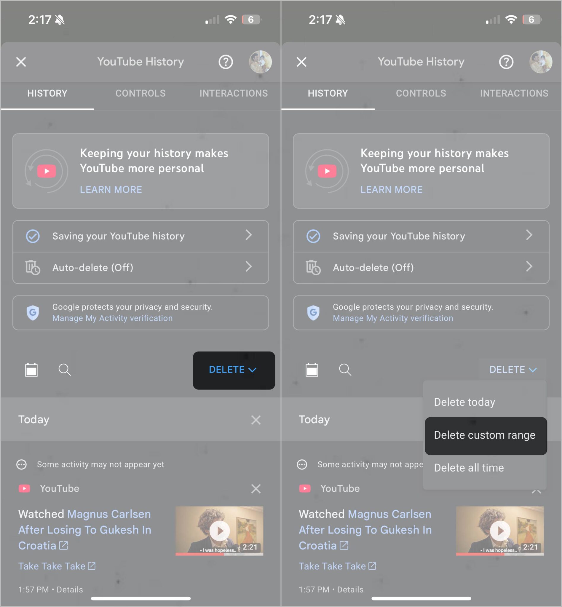 How to Delete YouTube Search History? – iGeeksBlog