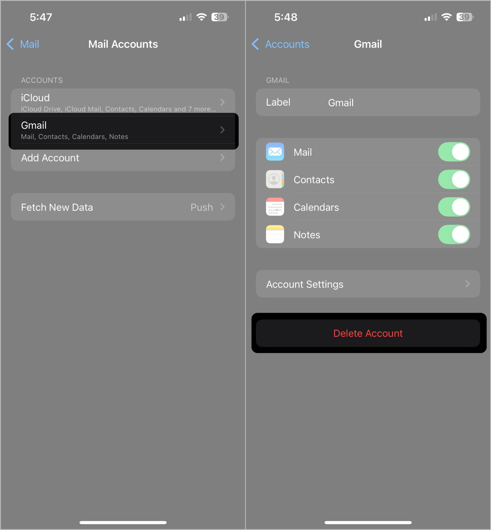 How to Sign Out of Mail on iPhone - iGeeksBlog