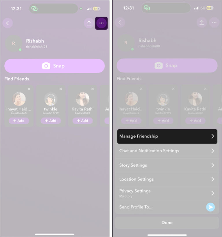 How to Tell If Someone Unadded You on Snapchat (2025 Guide) - iGeeksBlog
