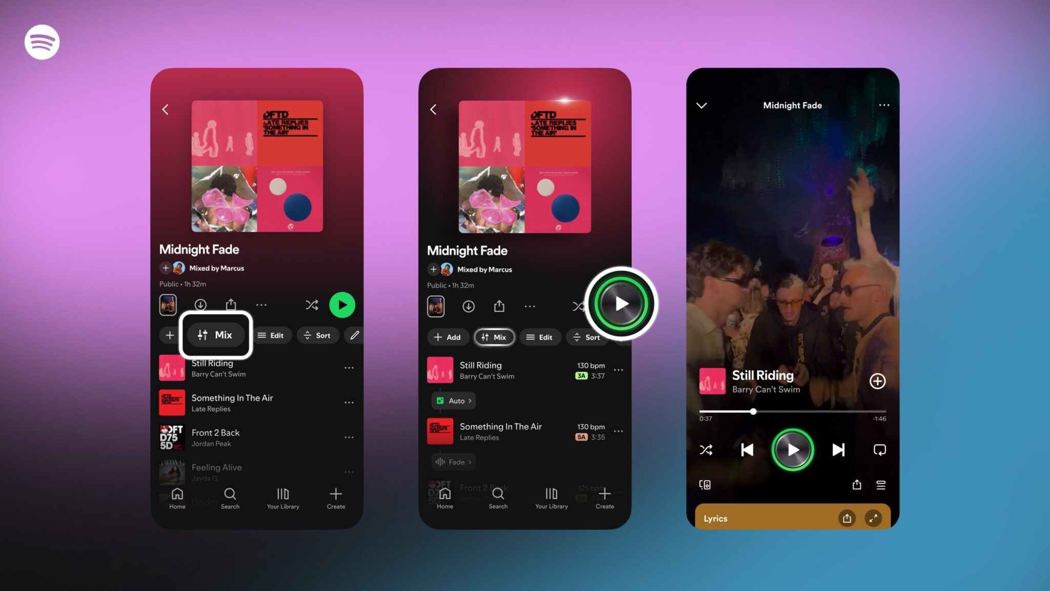 Spotify Launches Mix Transitions Ahead of Apple's AutoMix - iGeeksBlog